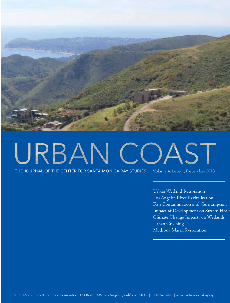 Urban Coast Volume 4, Issue 1 - Dec 2013 - The Bay Foundation